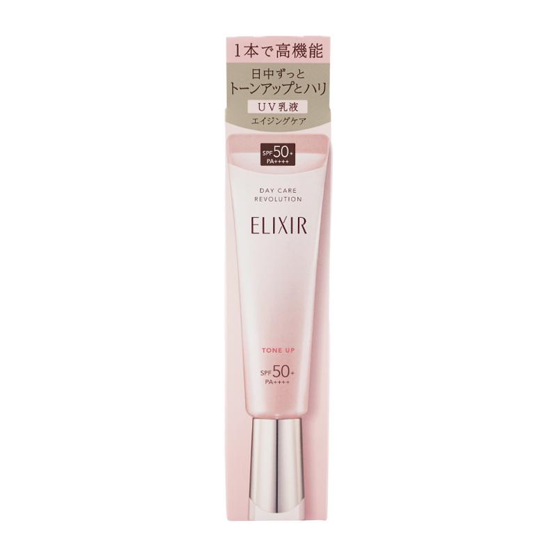 資生堂 ELIXIR エリクシール シュペリエル デーケアレボリューション トーンアップ SP＋ aa 35g UV乳液 SPF50+ PA++++ :elixir5939:かいちゃんのお店 ...