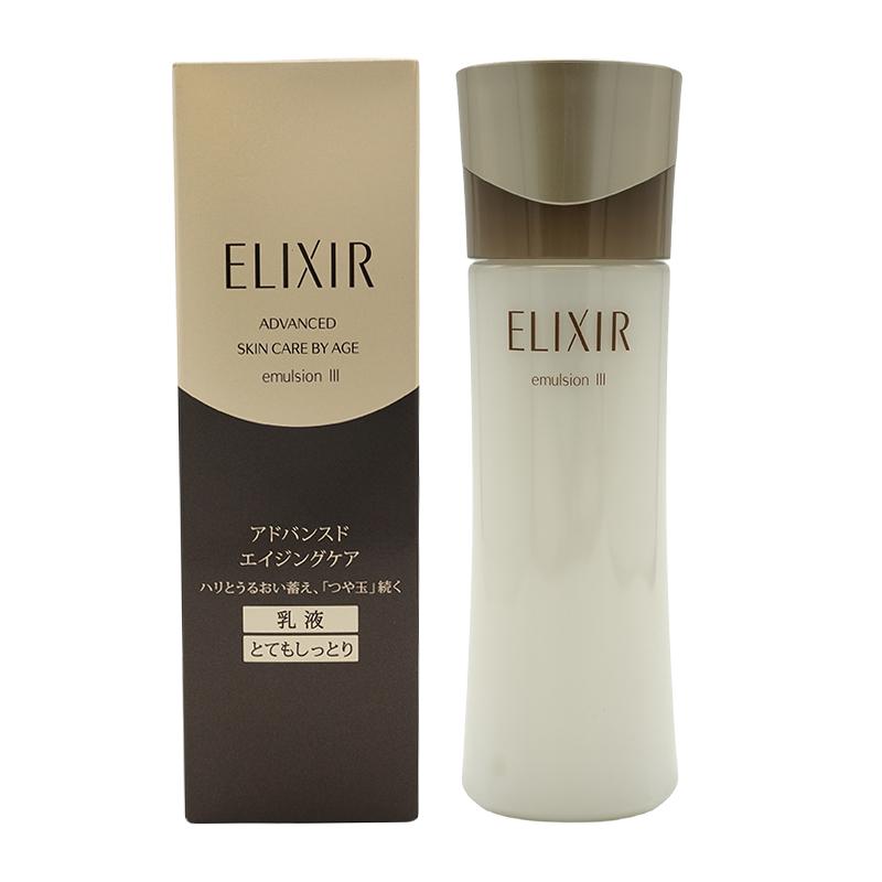 ELIXIR（コスメ） 資生堂 ELIXIR エリクシール アドバンスド エマルジョン T III 130ml 乳液 とてもしっとりタイプ 本体 [ギフトラッピング対応] : かいちゃんのお店 ...