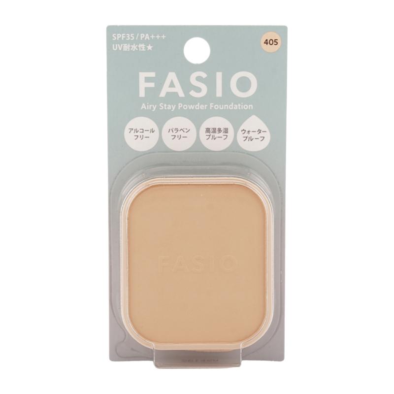 FASIO ファシオ [3種類から選べる] エアリーステイ パウダーファンデーション 10g レフィル SPF35 PA+++ 無香料 テカり防止 UVカット[ギフトラッピング対応] : かい ...