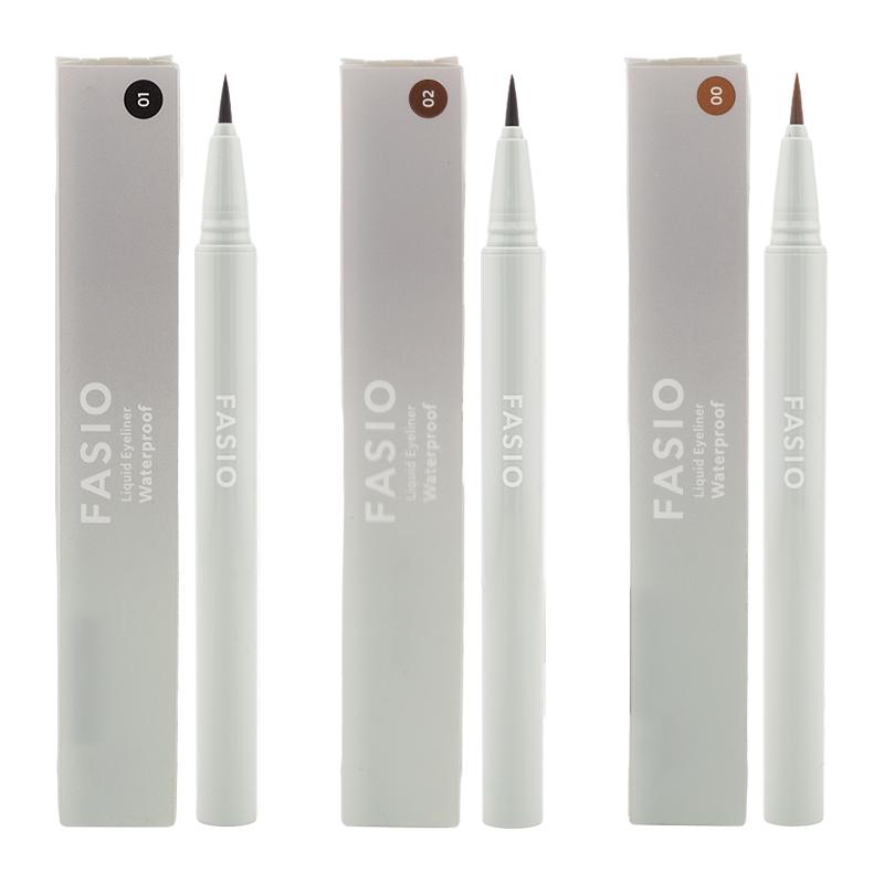 FASIO ファシオ [3種類から選べる] リキッド アイライナー フェザーフィット成分 ウォータープルーフ [ギフトラッピング対応] : かいちゃんのお店 - 通販 - Yahoo!ショッピング