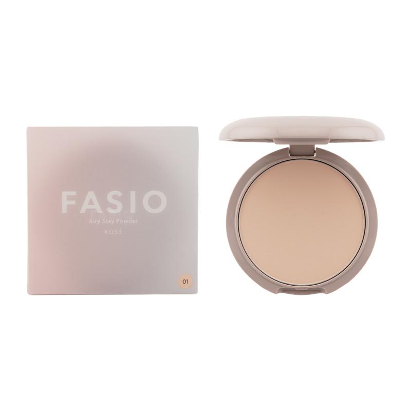 FASIO ファシオ エアリーステイ パウダー 01 ピンクベージュ 10g 皮脂プルーフ＆タッチプルーフ [ギフトラッピング対応] : fasio6746 : かいちゃんのお店 - 通販 ...