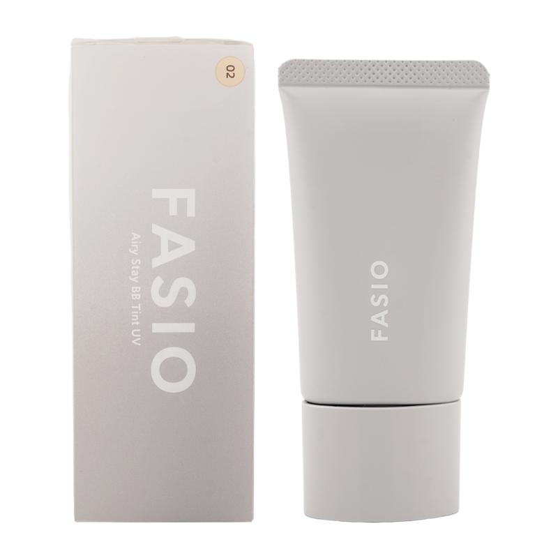 FASIO ファシオ エアリーステイ BB ティント UV 02 ライトベージュ SPF50+ PA++++ 30g ウォータープルーフ 皮脂プルーフ [ギフトラッピング対応] : かいちゃん ...