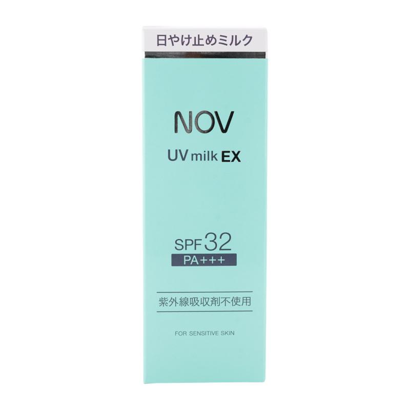 NOEVIR NOV ノブ UVミルクEX 35g SPF32 PA+++ 紫外線吸収剤不使用 低刺激性 無香料 無着色[ギフトラッピング対応] : かいちゃんのお店 - 通販 - Yahoo ...