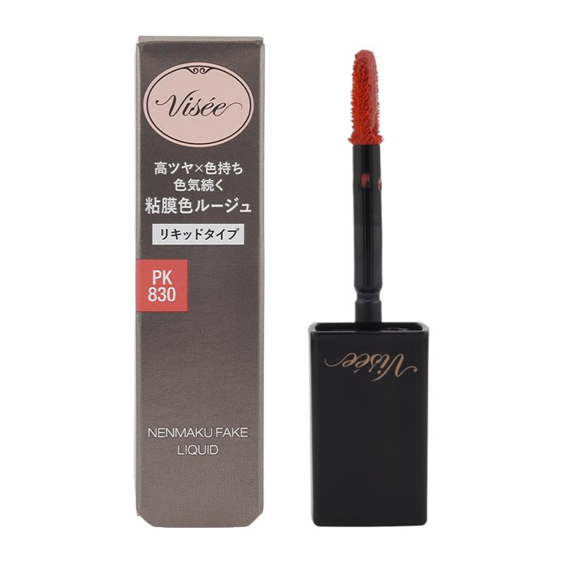 Visee VISEE ヴィセ ネンマクフェイク リキッド PK830 フラミンゴの純情 6mL ラスティングティント処方 美容液成分 乾燥 オイル配合 [ギフトラッピング対応] : かい ...