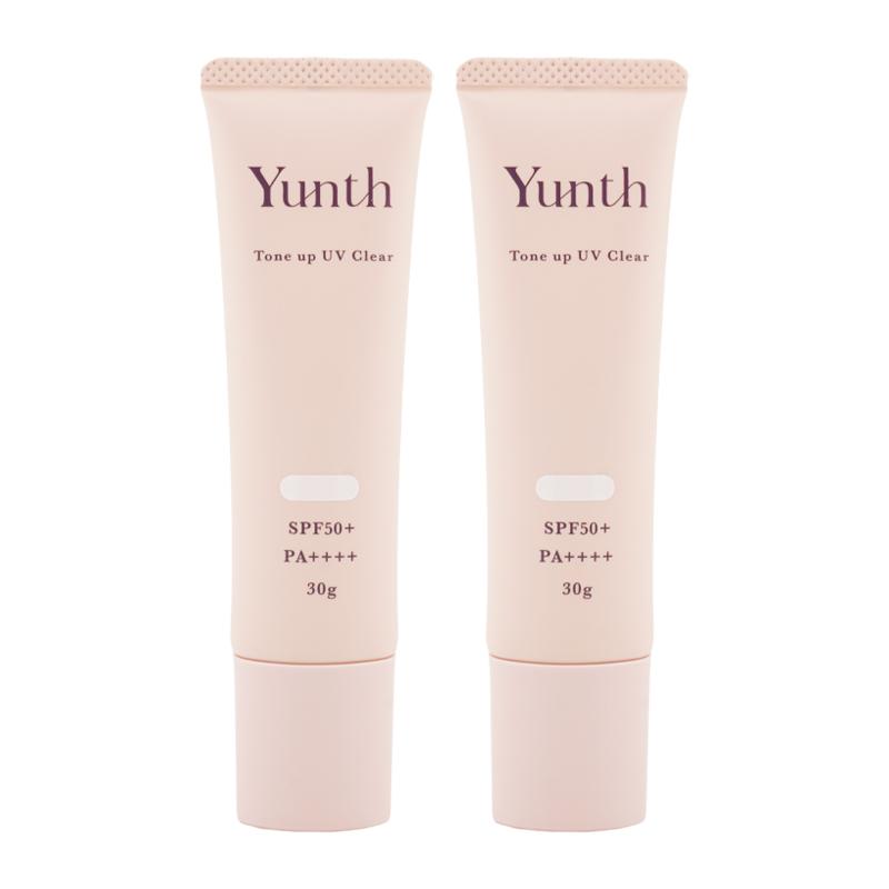 Yunth [2個セット]Yunth ユンス 生VCトーンアップUV クリア 30g UV化粧下地 SPF50+ PA++++ 美容液成分 パラベンフリー[ギフトラッピング対応] : かい ...