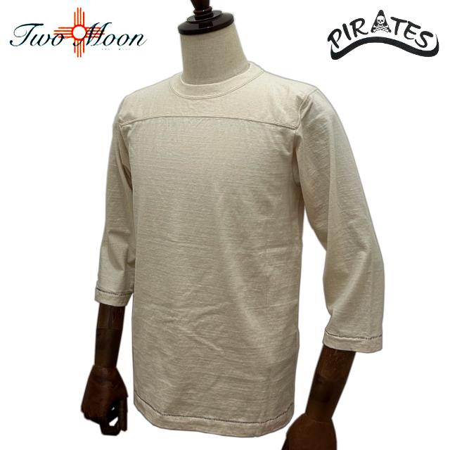 Two Moon TWO MOON トゥー・ムーン lot 20274 (ナチュラル) 丸胴 スリー・クォーター・スリーブ (七分袖 ...