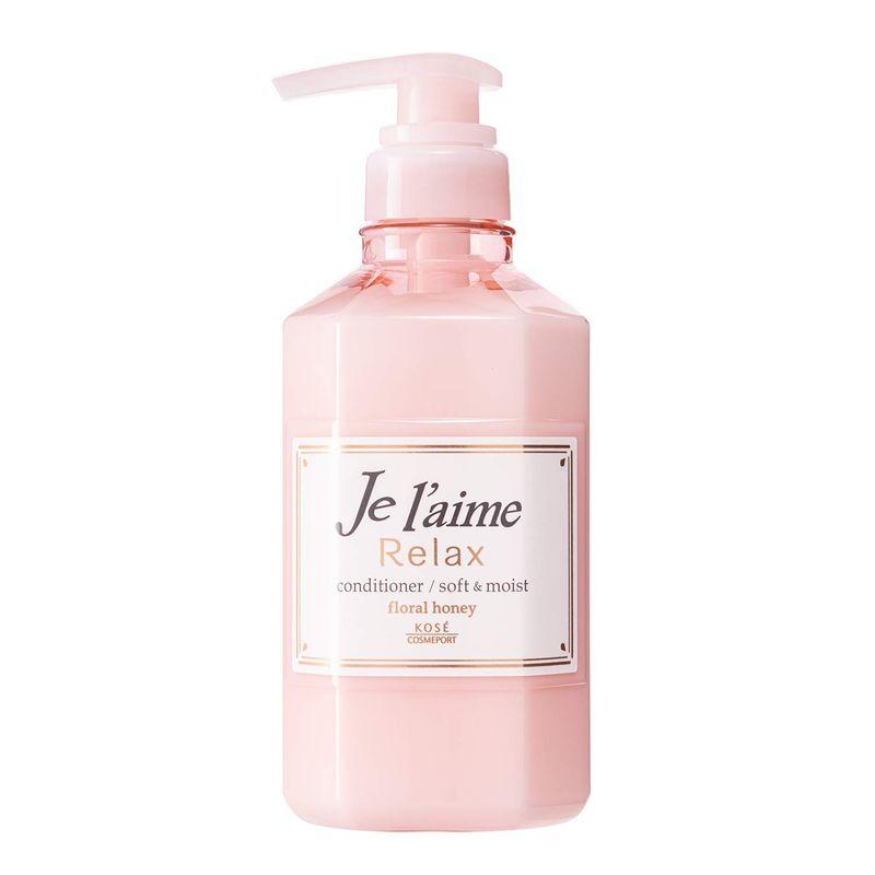 KOSE コーセー ジュレーム リラックス ヘアコンディショナー (ソフト&モイスト) 500mL かたい・パサつく髪を超しっとりやわらかに :20231120140412-00373:カカ ...