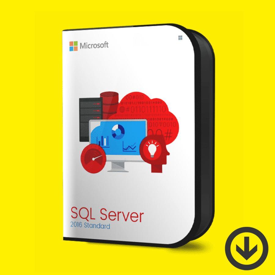 Microsoft SQL Server 2016 Standard Edition 日本語 [ダウンロード版] / 1ライセンス + 5 ...