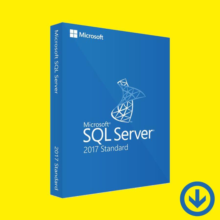 Microsoft SQL Server 2017 Standard Edition 日本語 [ダウンロード版] / 1ライセンス :sql ...