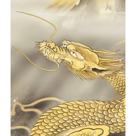 掛け軸 霊峰昇鯉登龍門 (森山観月) 掛軸 : 掛け軸・絵画の専門店 掛け軸 霊峰昇鯉登龍門 (森山観月) 掛軸 : 掛け軸・絵画の専門店