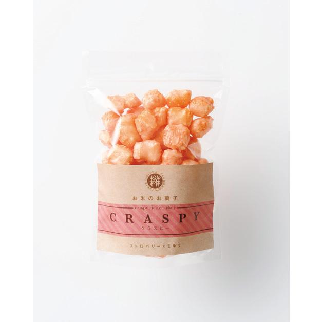 お米のお菓子『CRASPY』 (クラスピー) ストロベリー×ミルク : 木村のかきもち - 通販 - Yahoo!ショッピング