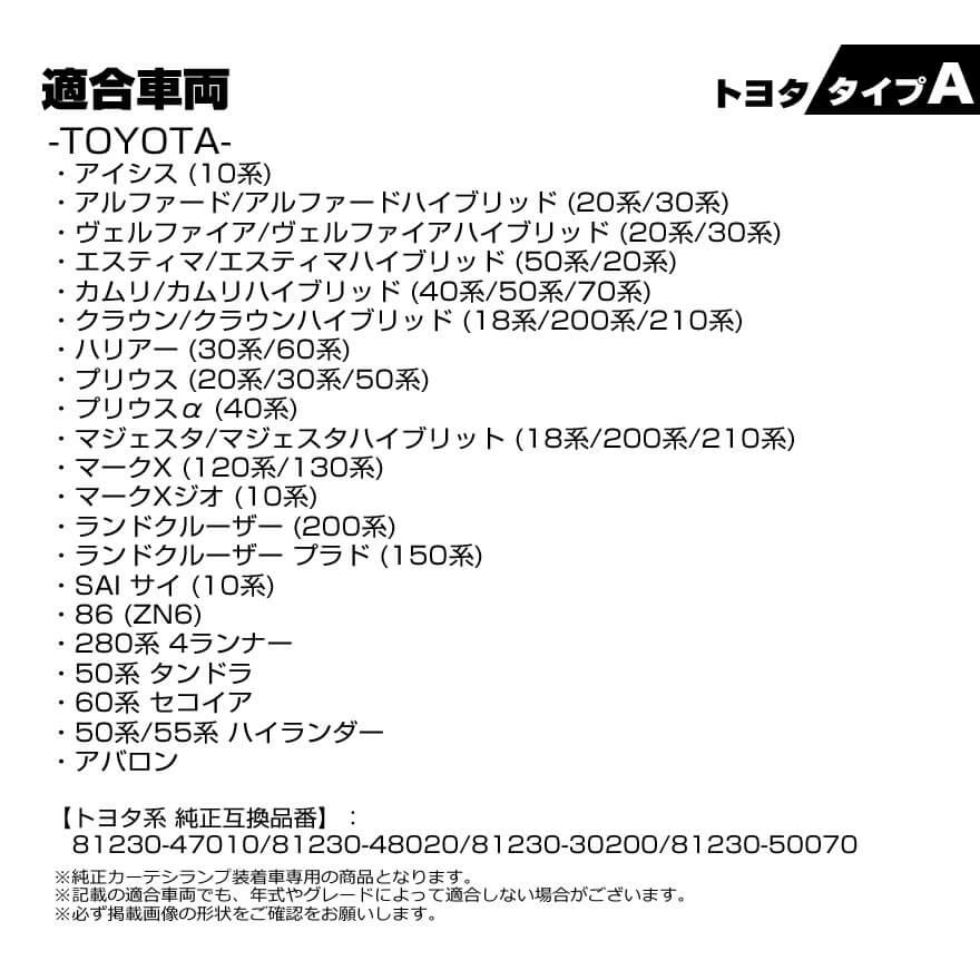 アルファード ヴェルファイア 20 30 LED カーテシランプ 室内灯 レッド レンズ ハイブリッド アルヴェル アイシス 系 US トヨタ : KAKUJIヤフーショッピング店 - 通販 ...