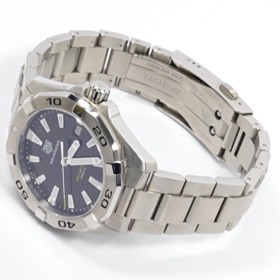 TAG HEUER タグホイヤー アクアレーサー WBD1110 メンズ クォーツ SS 中古美品 :F0601243:ブランドギャラリー ...