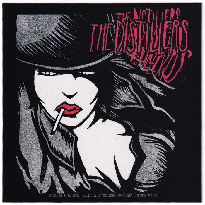 THE DISTILLERS / ザ・ディスティラーズ - Brody Dalle Sticker / ステッカー :20220522-02 ...