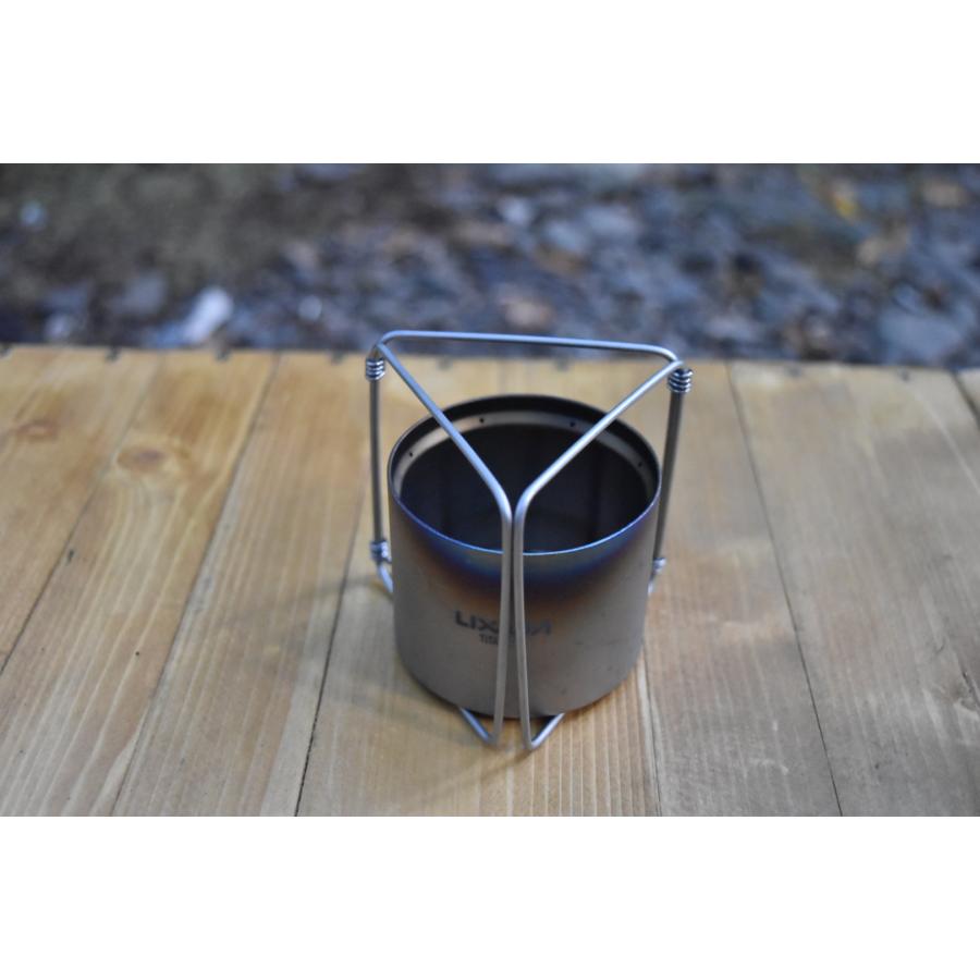 【純チタン製】チタン五徳 TG-3P 超軽量 アルコールストーブ用 : 008 : KALUGII ヤフーショッピング店 - 通販 - Yahoo!ショッピング