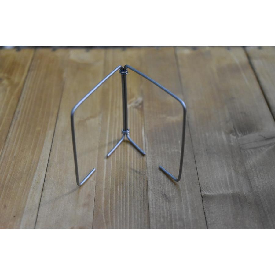 【純チタン製】チタン五徳 TG-2P 超軽量 アルコールストーブ用 : KALUGII ヤフーショッピング店 - 通販 - Yahoo!ショッピング