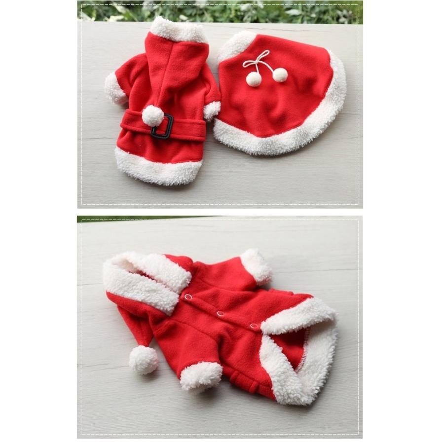 クリスマスコート＆ポンチョ 犬の服 : j279 : 鎌倉DOG Yahoo!店 - 通販 - Yahoo!ショッピング