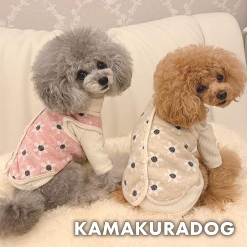kamakuradog ステッチフラワーベスト 犬の服 : 鎌倉DOG Yahoo!店 - 通販 - Yahoo!ショッピング