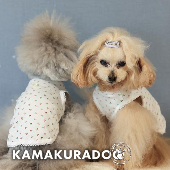 kamakuradog さくらんぼレースタンク 犬の服 : 鎌倉DOG Yahoo!店 - 通販 - Yahoo!ショッピング