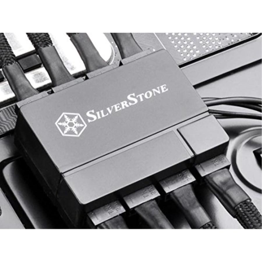 SilverStone PWM Fan Hub System Cables Black (CPF04) : かめよしエクスプレス - 通販 ...