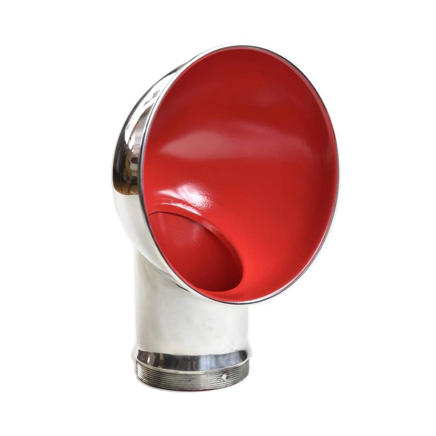 MARINE CITY 304 Grade Stainless Steel Round Red Cowl Vent 3 Inches /4 ...