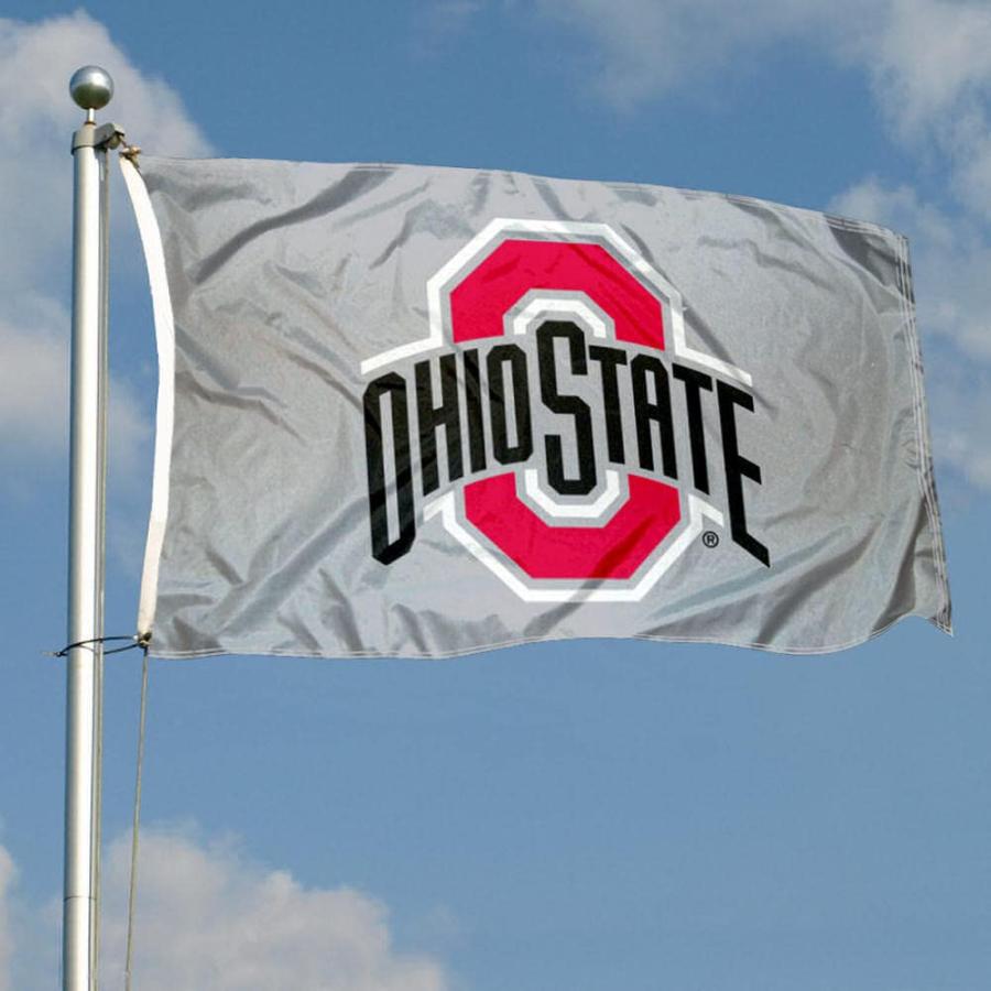 Ohio State OSU University Buckeyes Large Gray College Flag : かめよしエクスプレス ...