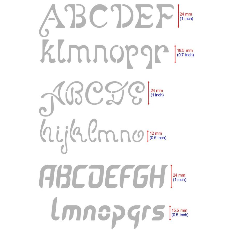 Aleks Melnyk No.44 Pyrography Stencils Wood Burning 3 PCS Templates ...