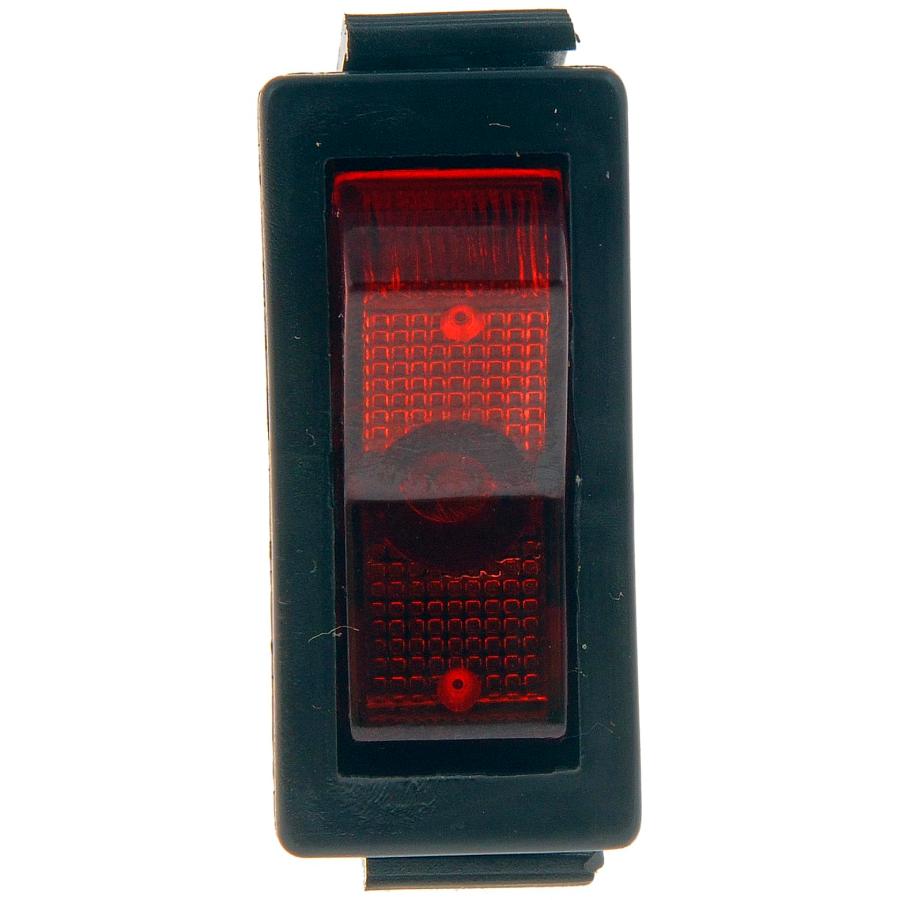 Dorman 85920 Electrical Switches - Rocker Switch Rectangular Style Red ...