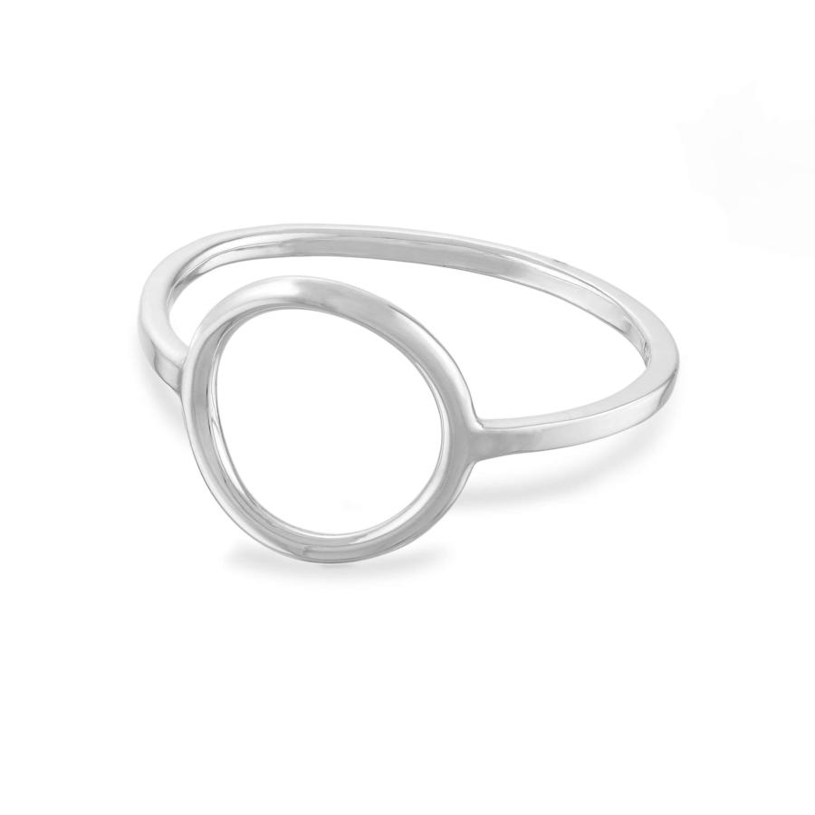Boma Jewelry Sterling Silver Open Circle Ring Size 8 : かめよしエクスプレス - 通販 - Yahoo!ショッピング