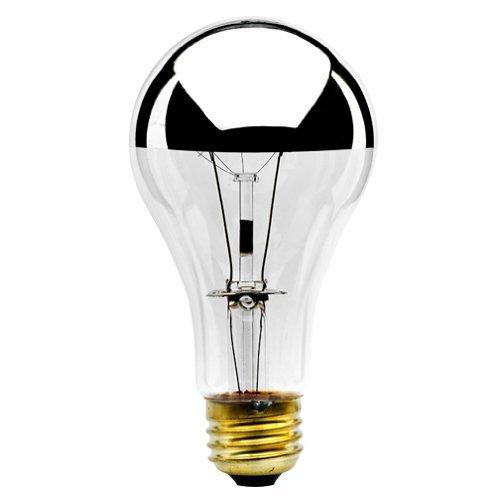 Bulbrite 100A21HM Half Chrome 100W A Shape Bulb - 2 Pack : かめよしエクスプレス ...