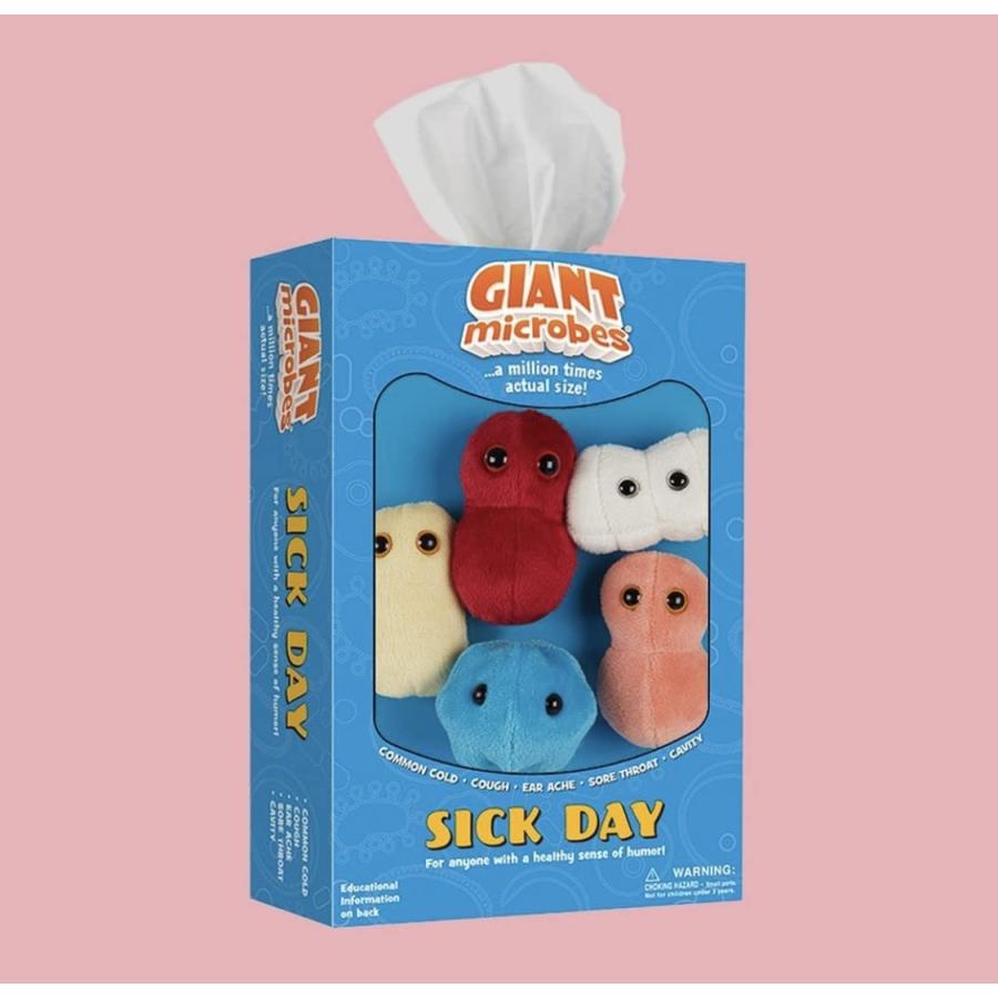 GIANTmicrobes Sick Day Themed Gift Box Pediatrician Gifts School Nurse ...