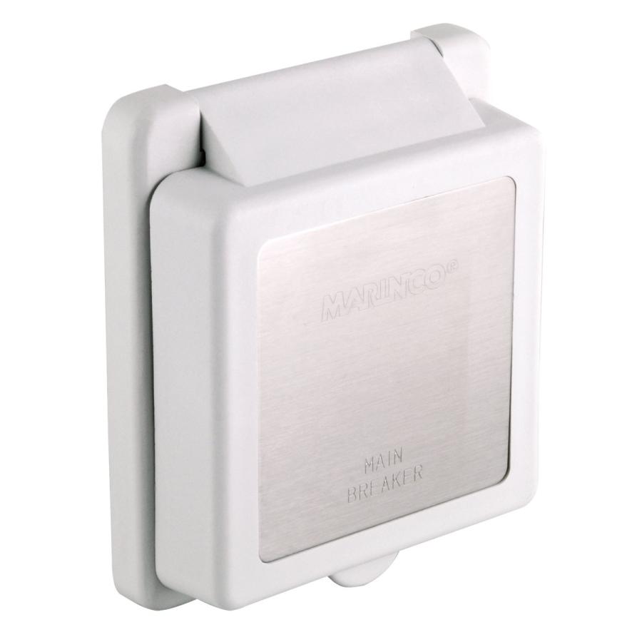 Marinco 301EL-B.W/L Inlet 30A 125V Square White With Label OEM : かめよし ...