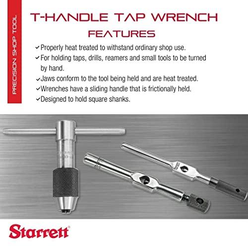 Starrett T-Handle Tap Wrench - Ideal for Holding Taps Drills Reamers ...