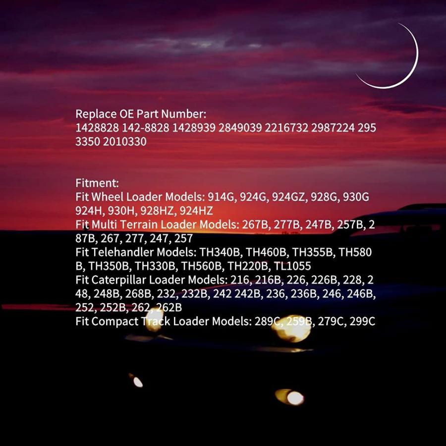 Skid Steer Locking Fuel Cap for Caterpillar CAT Replace 1428828 142 ...