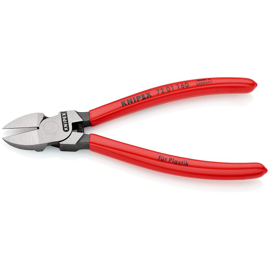 Knipex 72 01 160 SB Diagonal Cutters for plastics 63 in blister ...