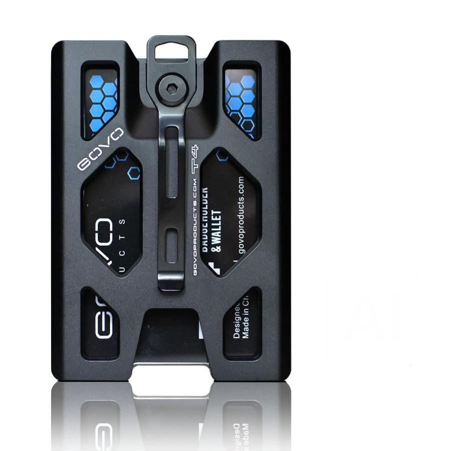 Aluminum GOVO Badge Holder/Wallet_ Durable ID Card Holder with Metal ...