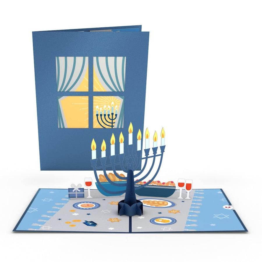 Lovepop Menorah Lights Pop Up Card 5x7-3D Greeting Card Jewish Holiday ...