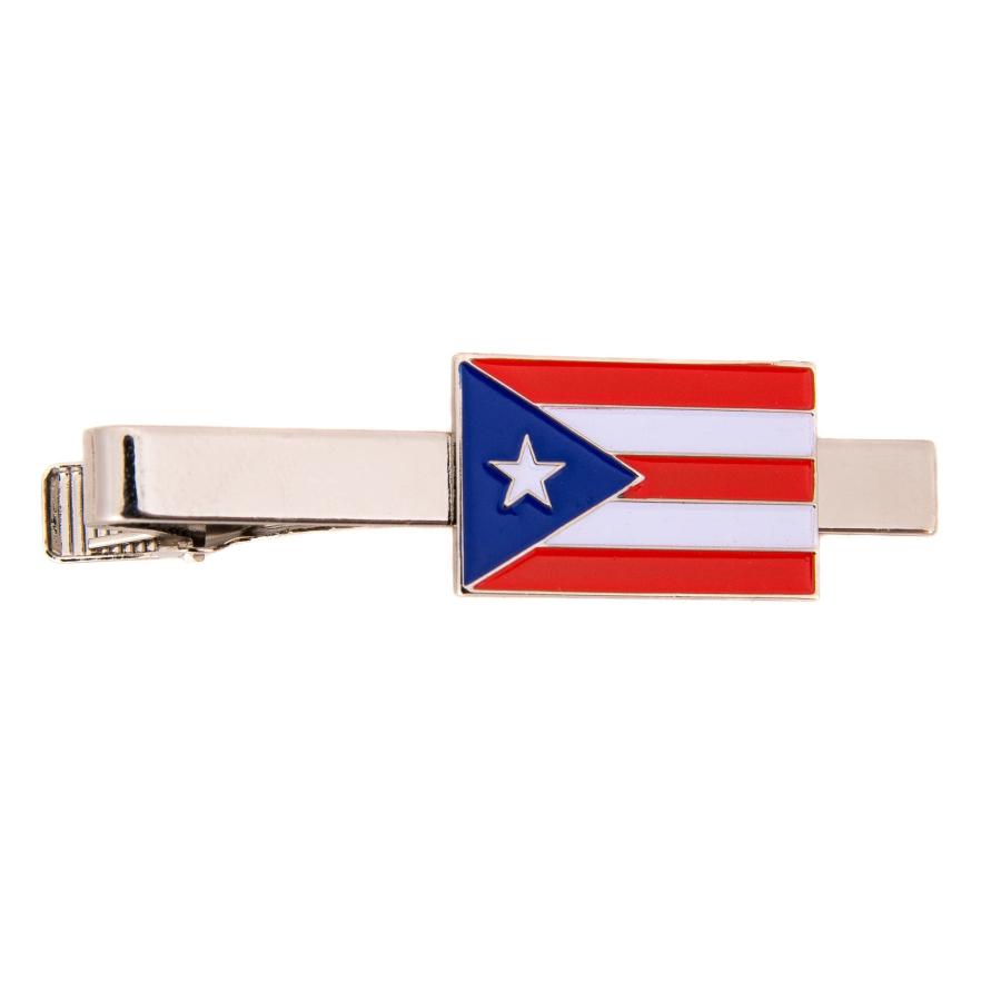 Desert Cactus Puerto Rico State Flag Tie Bar Made of Metal Souvenir ...