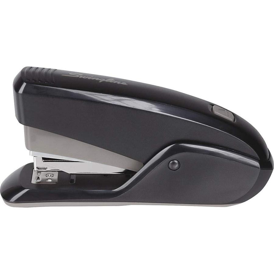 Swingline Stapler Quick Touch Reduced Effort Stapling Compact 15 Sheets Black/Gray (S7064563 ...