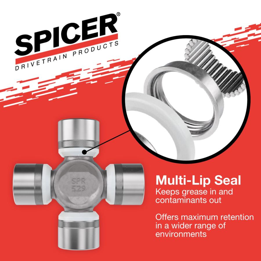 Spicer 5-811X U-Joint Kit 7290 Series (ISR) : fhxfitng55 : かめよしエクスプレス ...