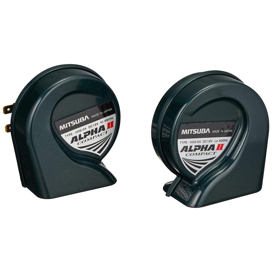 Mitsuba HOS-04G Alpha II Compact Horn Car San Kowa Made in Japan : かめよしエクスプレス - 通販 - Yahoo!ショッピング