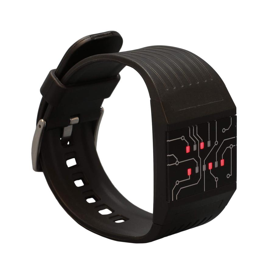 getDigital Binary Wrist Watch for Professionals with LED Lights - A ...