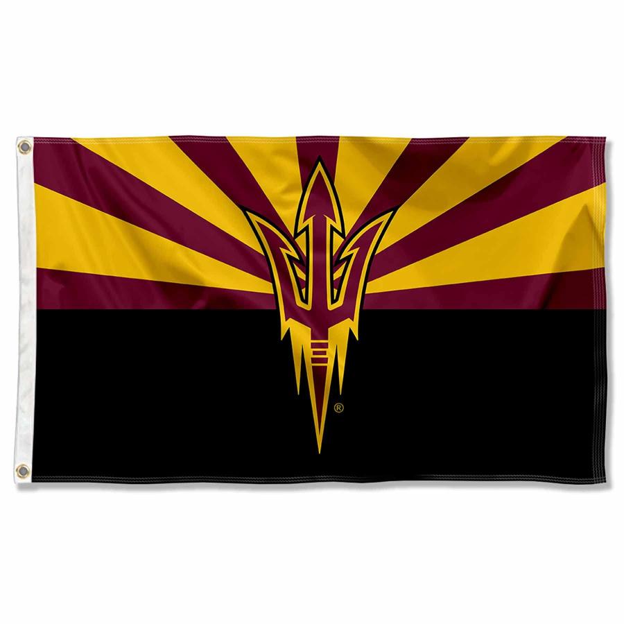 College Flags & Banners Co. Arizona State Sun Devils AZ Design Flag ...