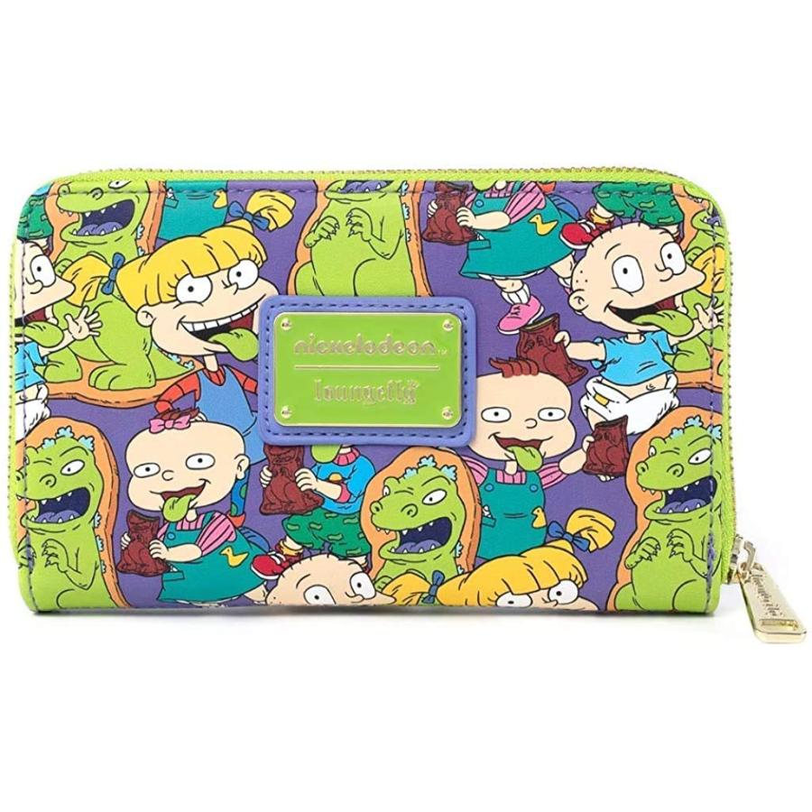Loungefly x Nickelodeon Rugrats Reptar Bar Allover Print Zip Around ...