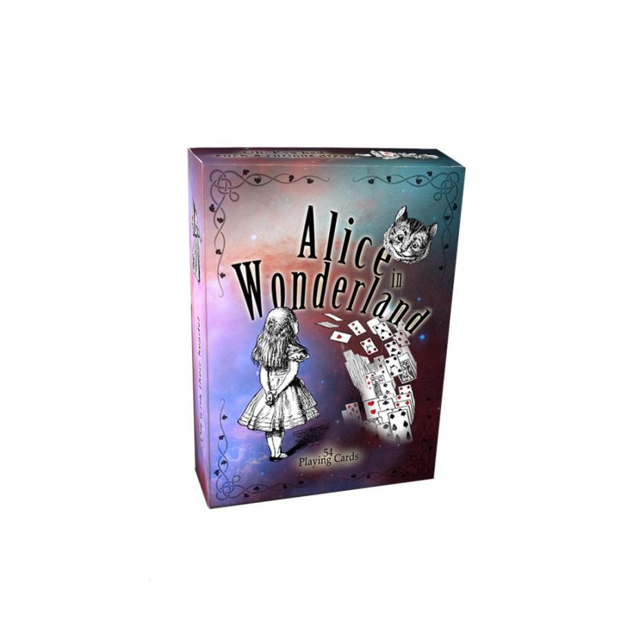 Rodaruus Alice in Wonderland Playing Cards Full 54 Poker-Size Card Deck ...