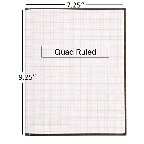 Blueline Business Notebook Quad Ruled 9.25 x 7.25 inches 192 Pages (A9Q ...