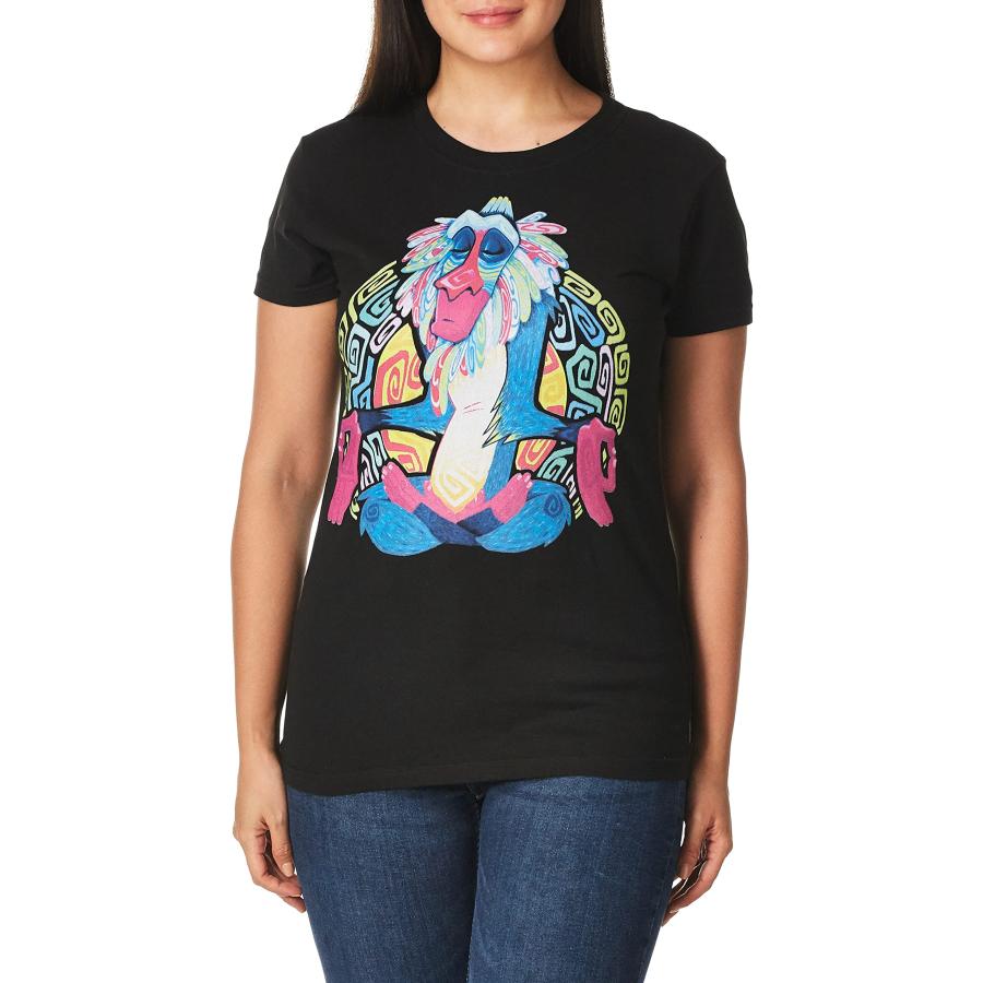 Fifth Sun Junior's Lion King Freaky Rafiki Graphic Crew Tee Black Small ...