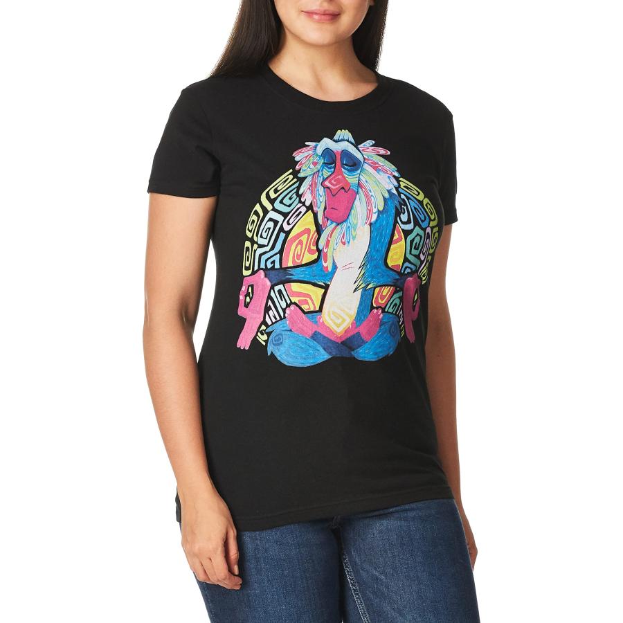 Fifth Sun Junior's Lion King Freaky Rafiki Graphic Crew Tee Black Small ...