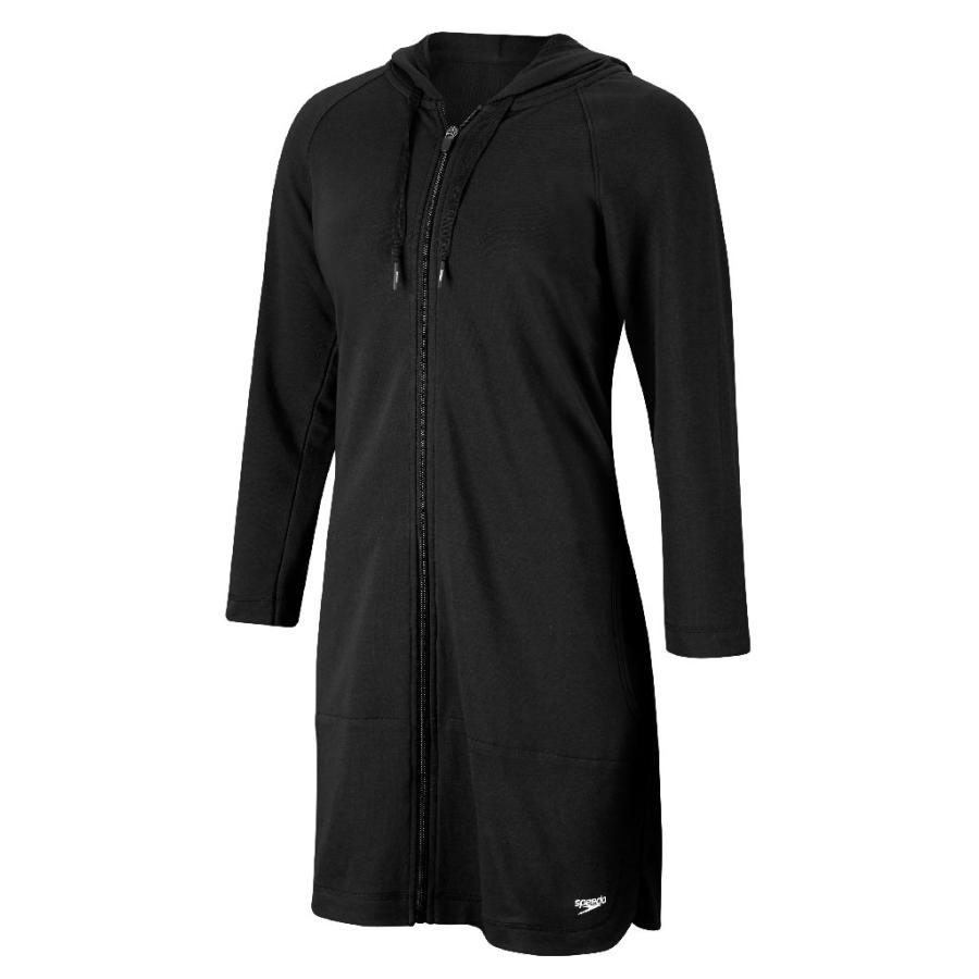 Speedo Women's Uv Cover Up Aquatic Quarter Sleeve Robe Solid : かめよし ...