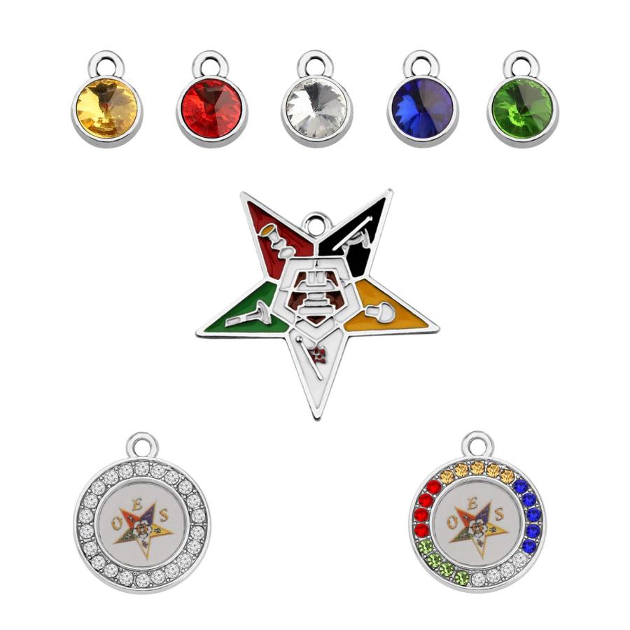SEIRAA Order of The Eastern Star Jewelry Masonic Gift for Women OES ...